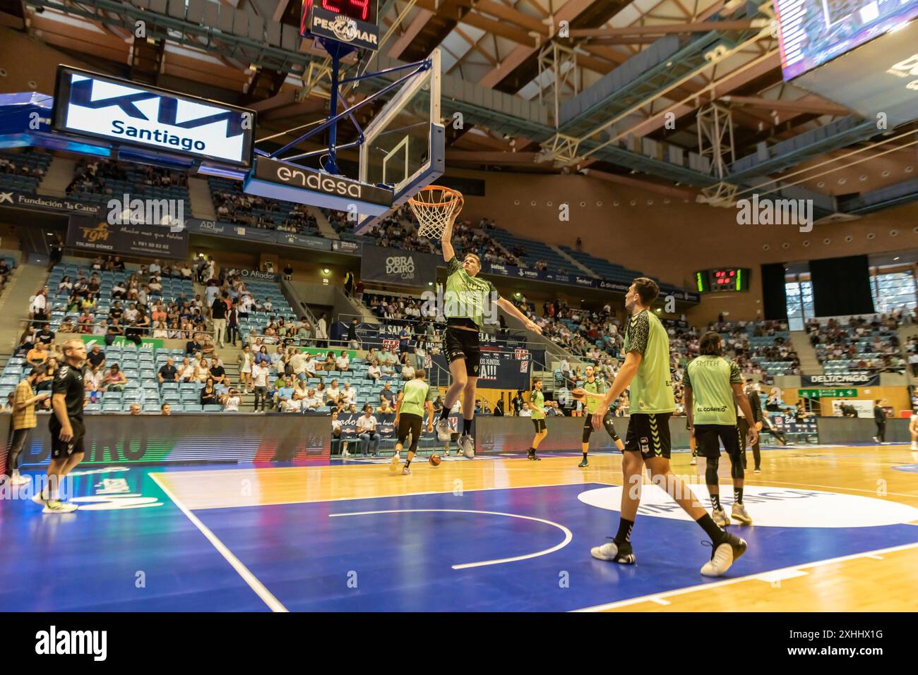 october 4th, 2023. Fontes do Sar Stadium the ACB basket leage. Surne ...