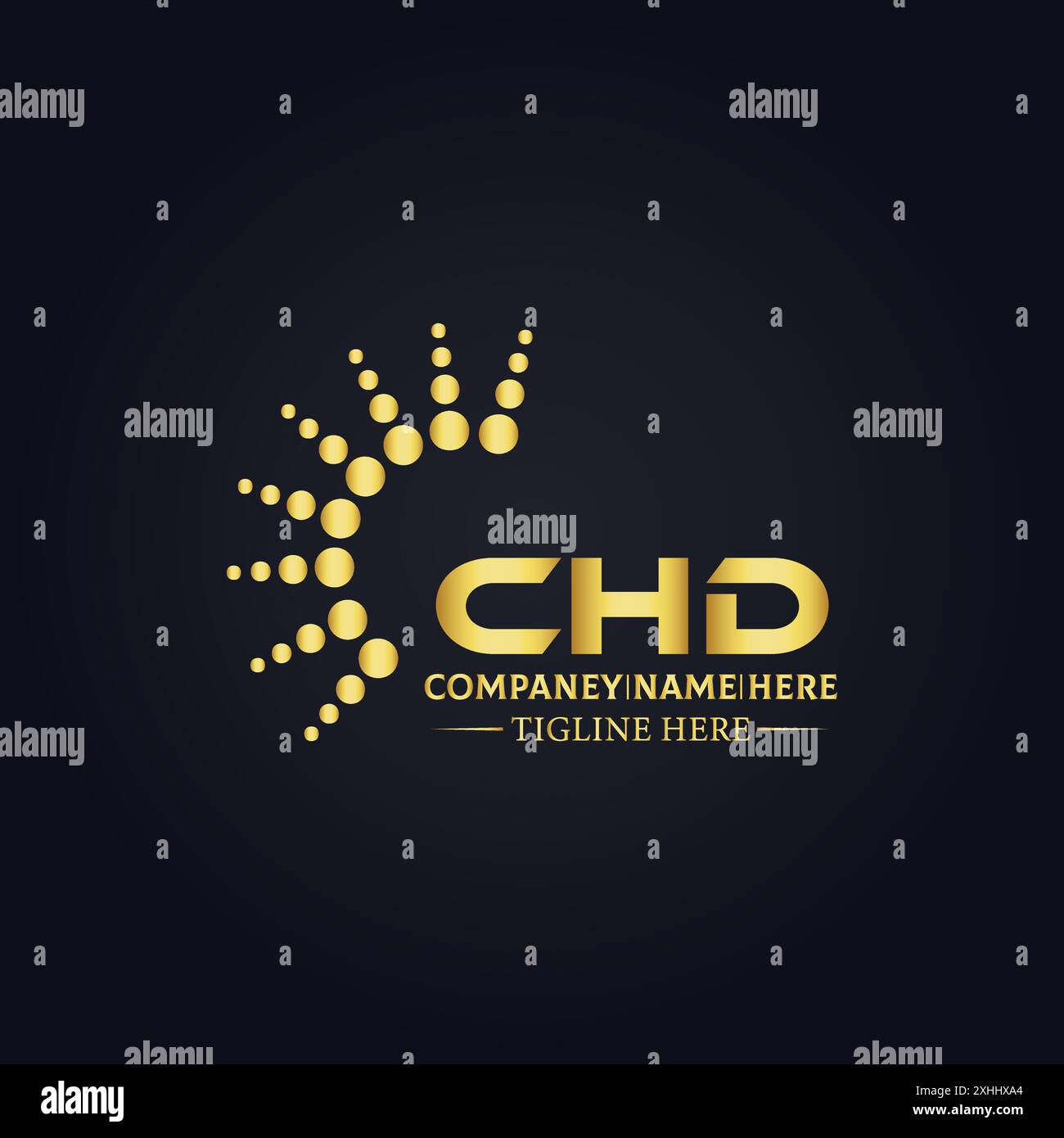 Chd gold logo hi-res stock photography and images - Alamy