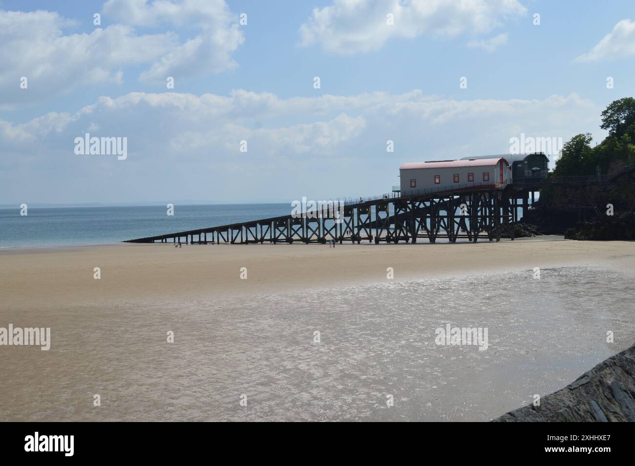 The Old Tenby Lifeboat Station, now used as a house. Tenby ...