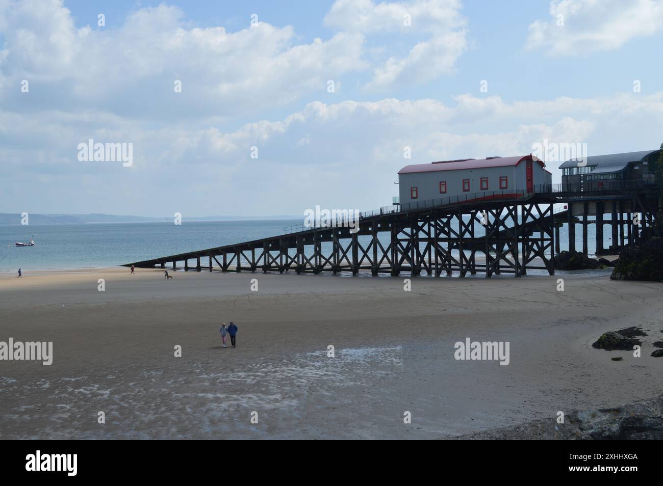 The Old Tenby Lifeboat Station, now used as a house. Tenby ...