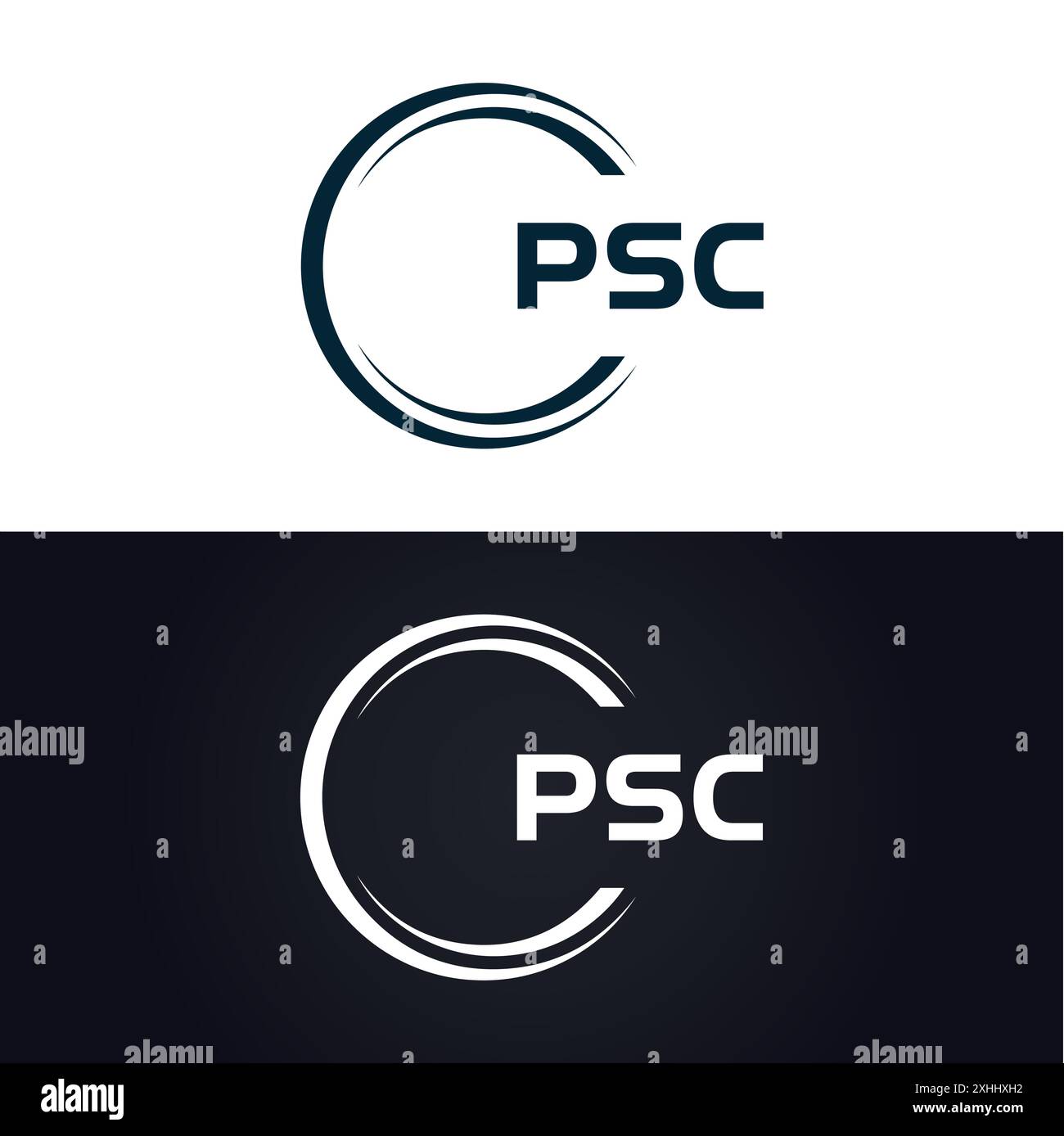 PSC logo. P S C design. White PSC letter. PSC, P S C letter logo design ...