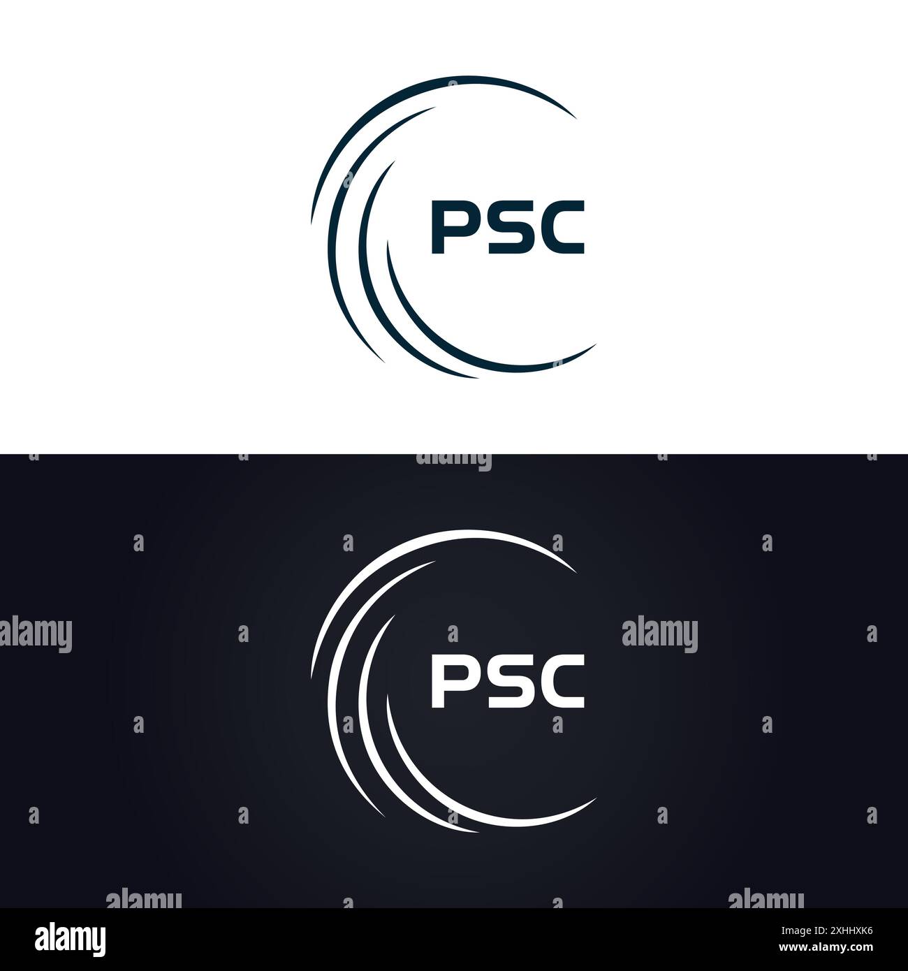 PSC logo. P S C design. White PSC letter. PSC, P S C letter logo design ...