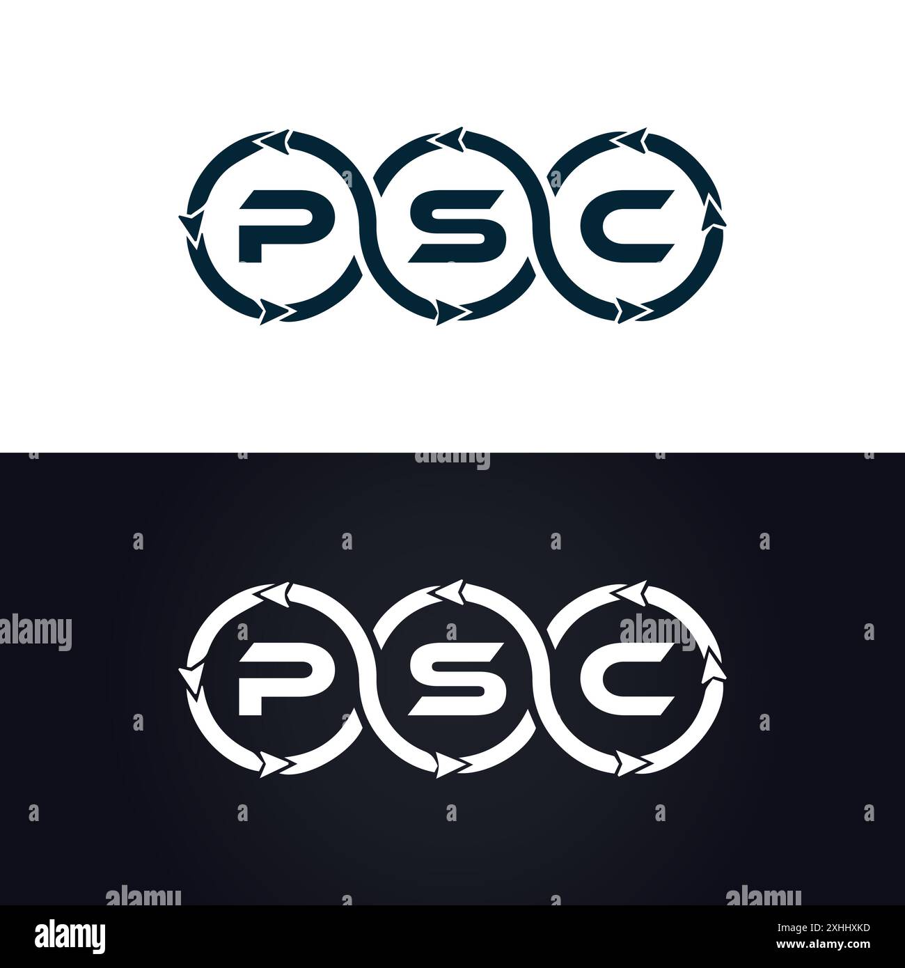 PSC logo. P S C design. White PSC letter. PSC, P S C letter logo design ...