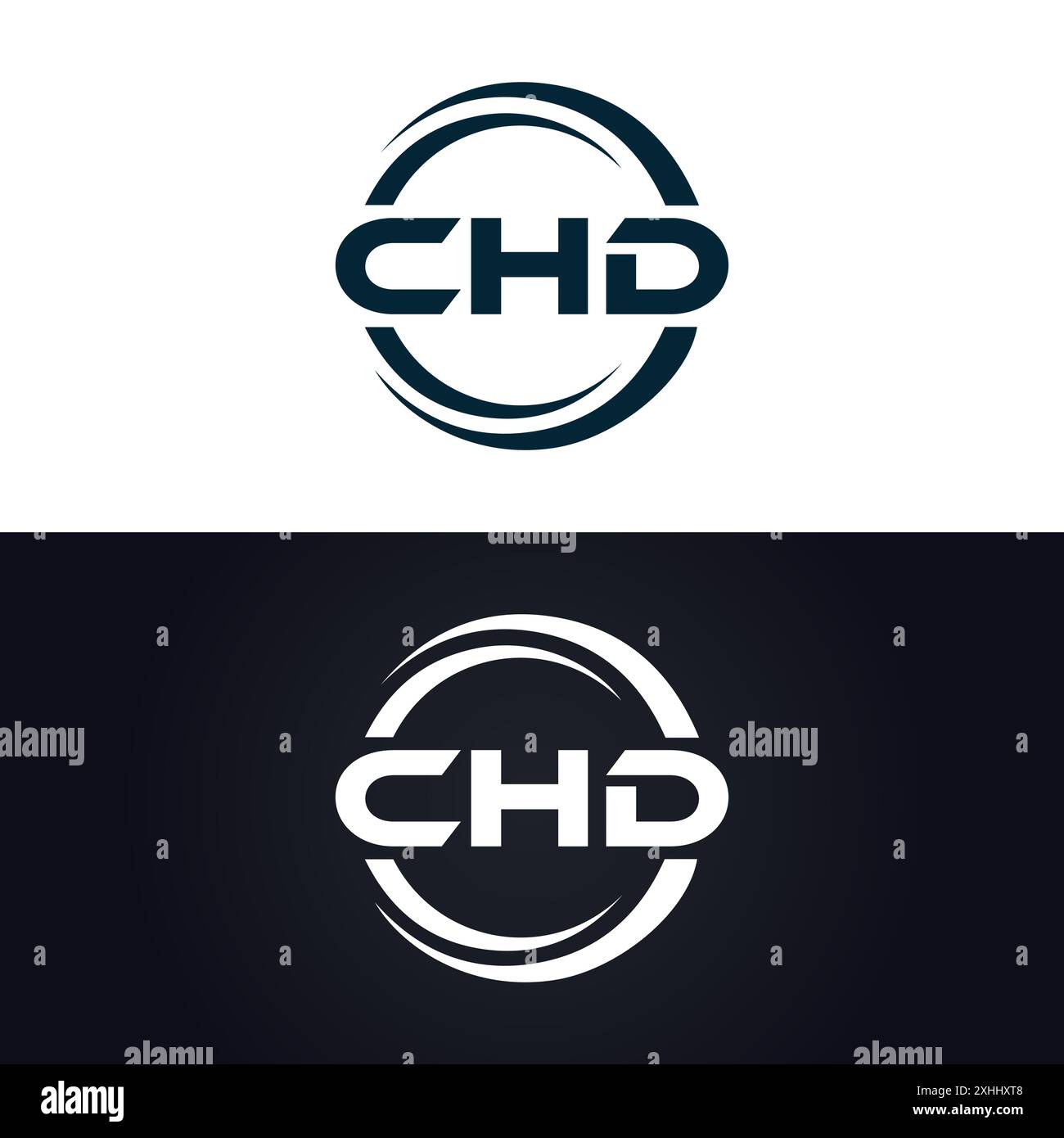 Chd circle logo Stock Vector Images - Alamy