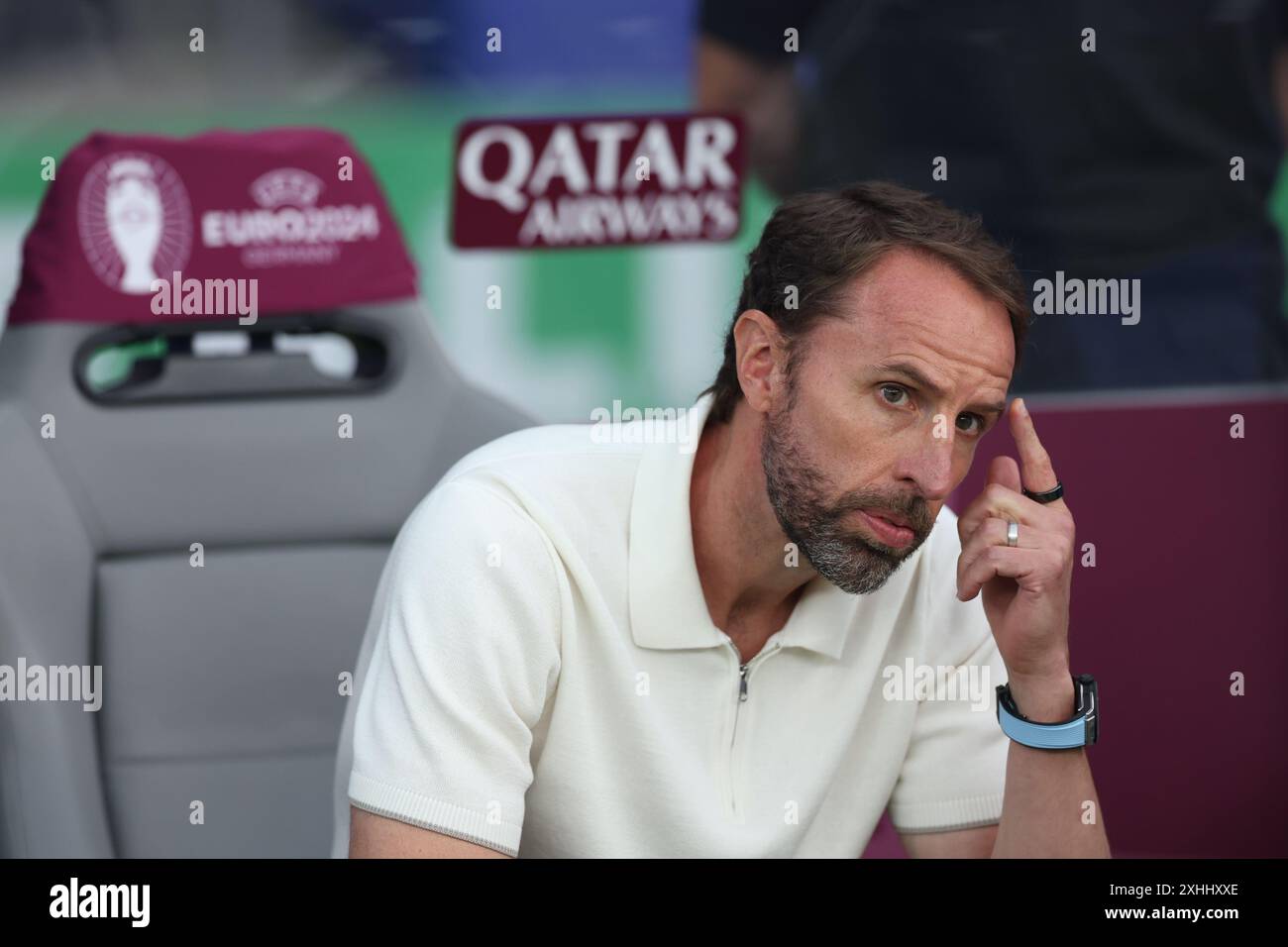 Berlin, Germany. 14th July, 2024. England's head coach Gareth Southgate ...
