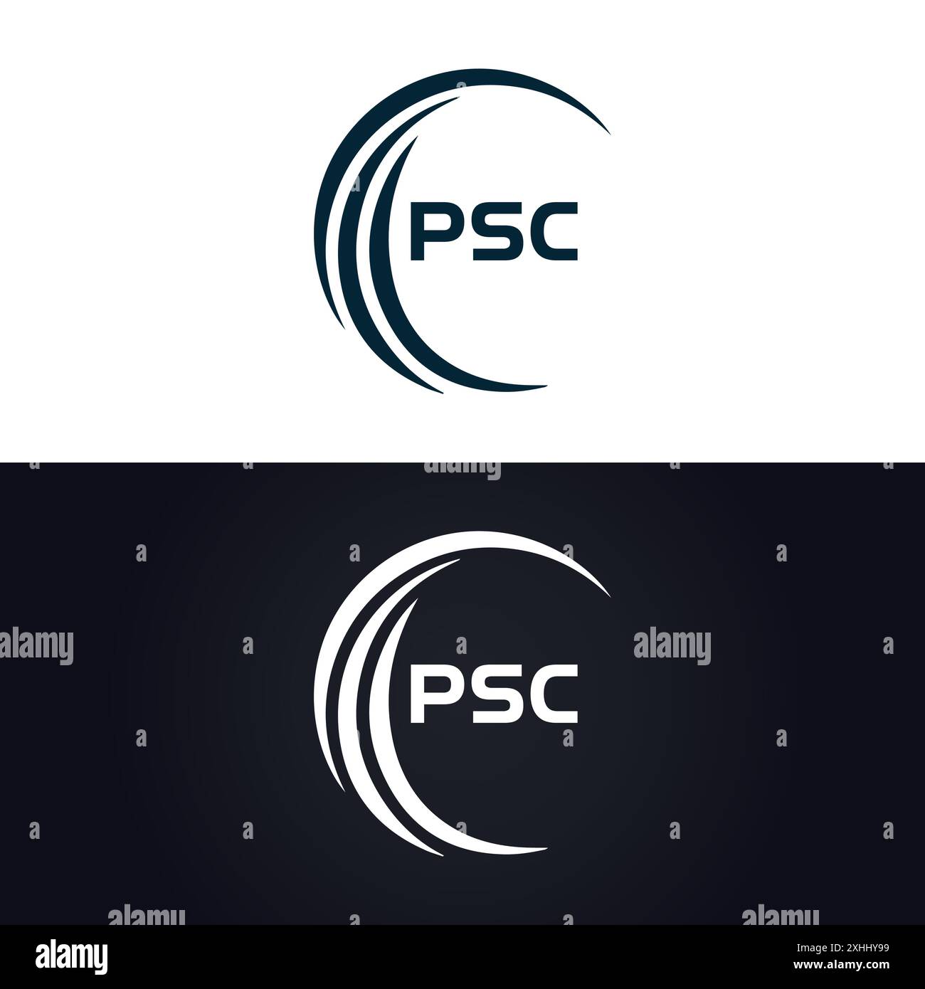 PSC logo. P S C design. White PSC letter. PSC, P S C letter logo design ...