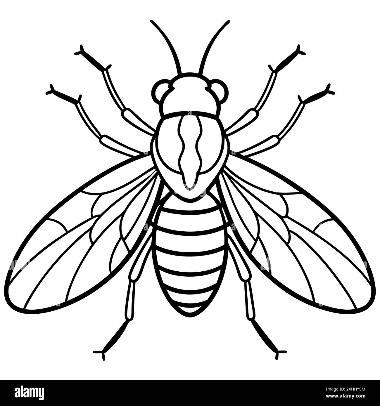 Cicada bug play icon vector. AI generated image. Clipart cartoon deisgn ...