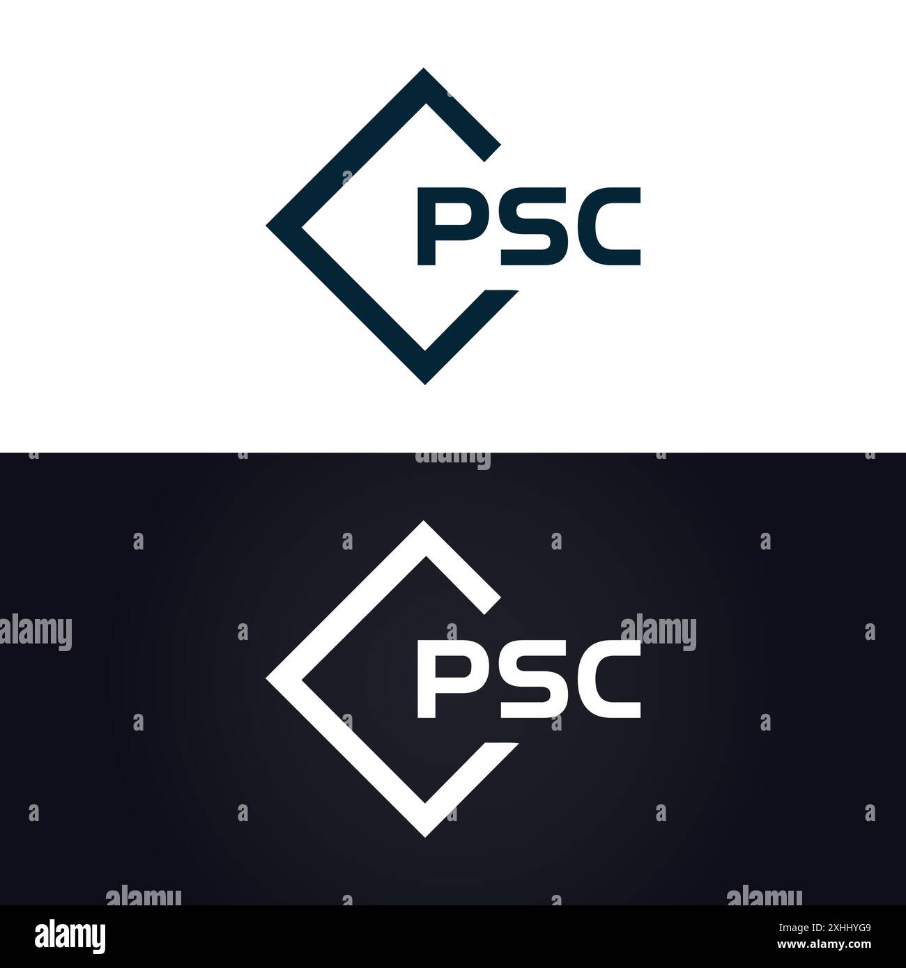 PSC logo. P S C design. White PSC letter. PSC, P S C letter logo design ...