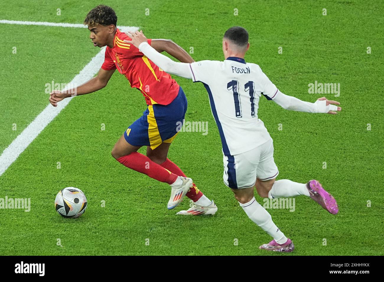 Berlin, Germany. 14th July, 2024. Soccer: European Championship, Spain ...