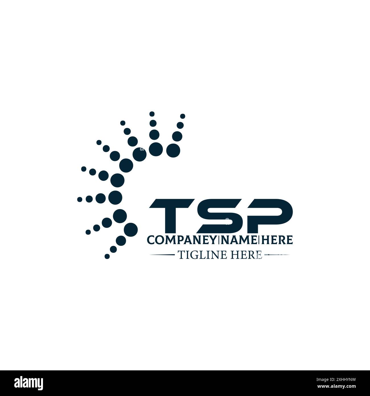 TSP logo. T S P design. White TSP letter. TSP, T S P letter logo design ...