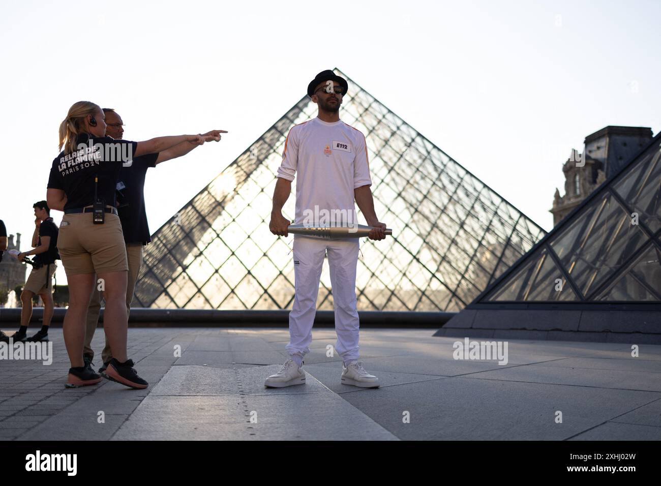 Paris, France. 14th July, 2024. French photographer and street artist ...