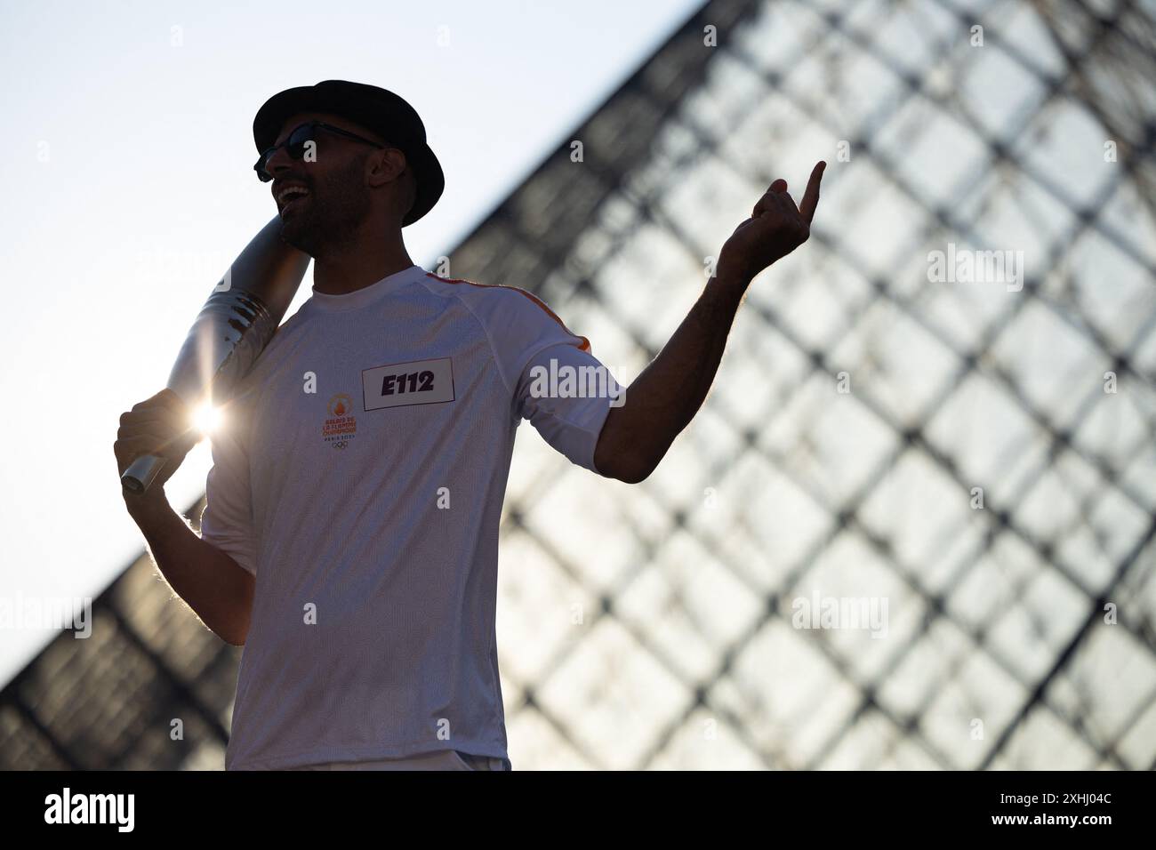 Paris, France. 14th July, 2024. French photographer and street artist ...