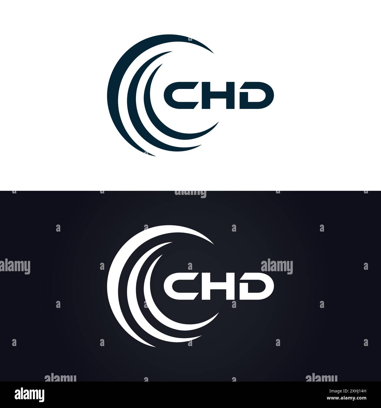 CHD logo. C H D design. White CHD letter. CHD, C H D letter logo design ...