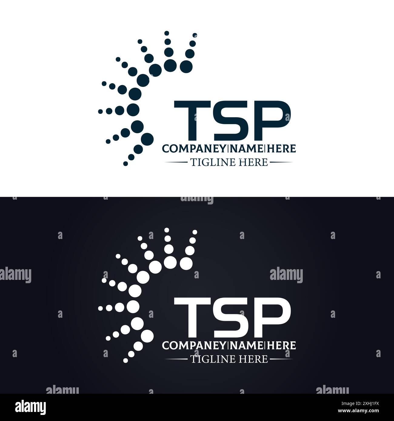 TSP logo. T S P design. White TSP letter. TSP, T S P letter logo design ...