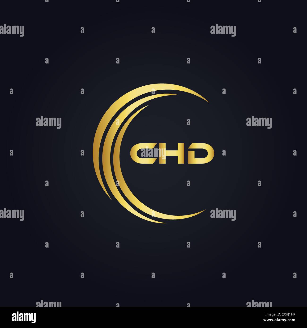 CHD logo. C H D design. White CHD letter. CHD, C H D letter logo design ...