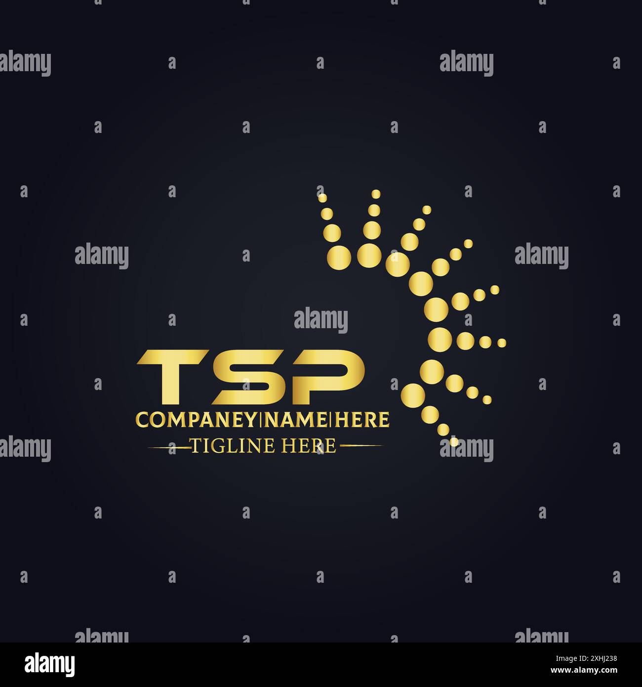 TSP logo. T S P design. White TSP letter. TSP, T S P letter logo design ...