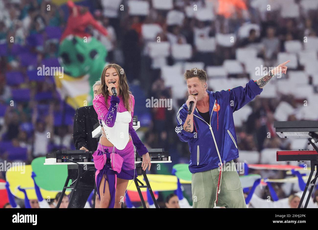 Berlin, Germany. 14th July, 2024. Soccer: European Championship, Spain ...