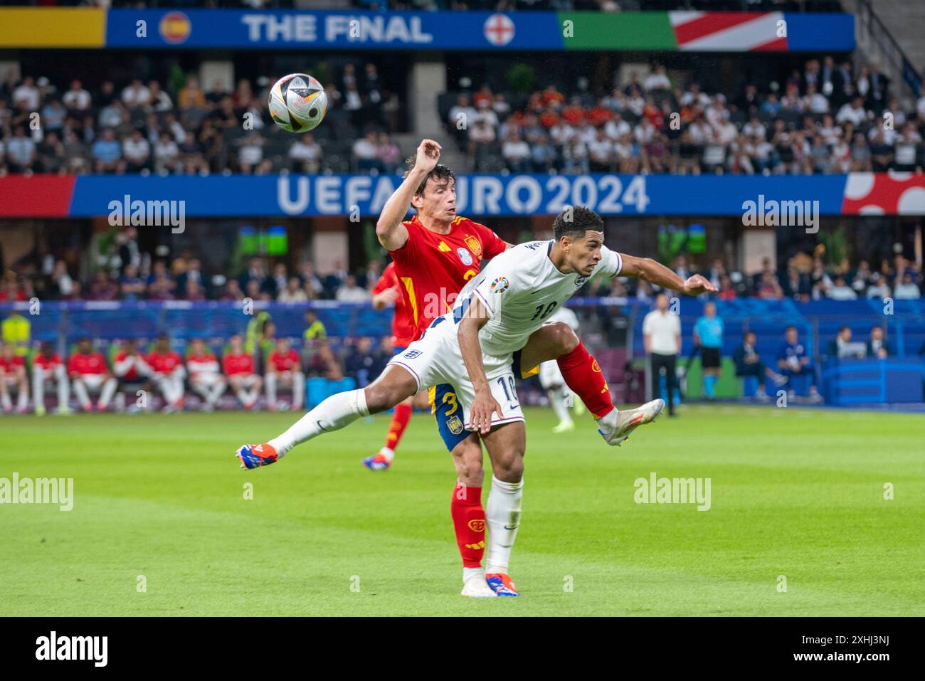 during the 2024 UEFA EURO Final match between Spain and England at ...