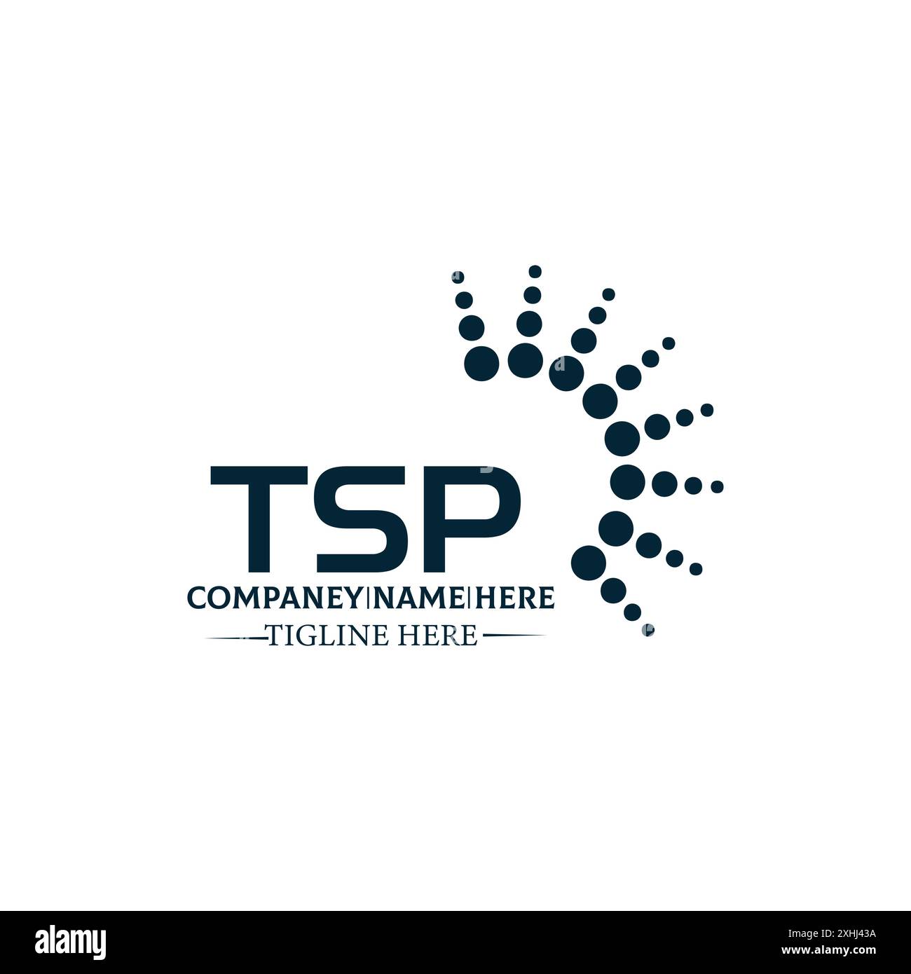 TSP logo. T S P design. White TSP letter. TSP, T S P letter logo design ...
