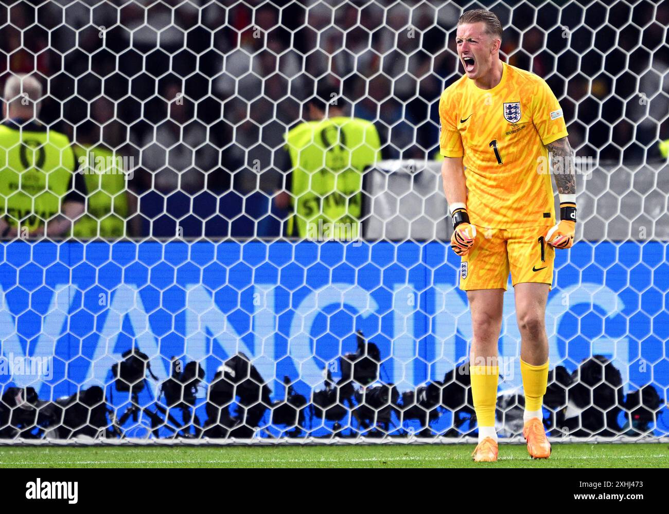 Berlin, Germany. 14th July, 2024. Soccer, UEFA Euro 2024, European ...