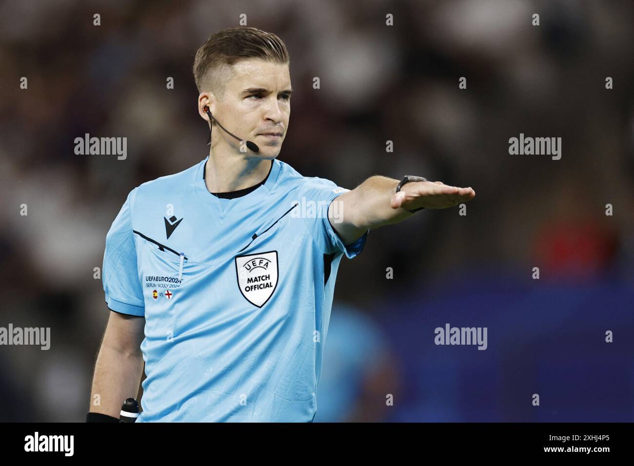 BERLIN - Referee Francois Letexier during the UEFA EURO 2024 Final ...