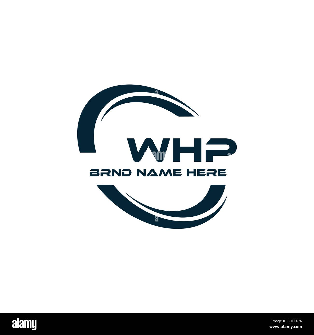 WHP logo. W H P design. White WHP letter. WHP, W H P letter logo design ...