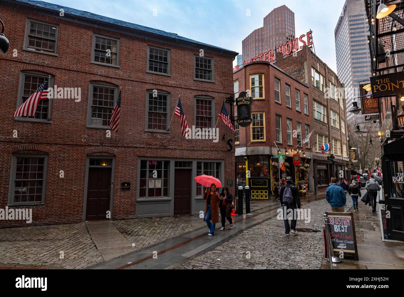 Boston, Massachusetts, USA - October 29, 2023: View of the Marshall ...