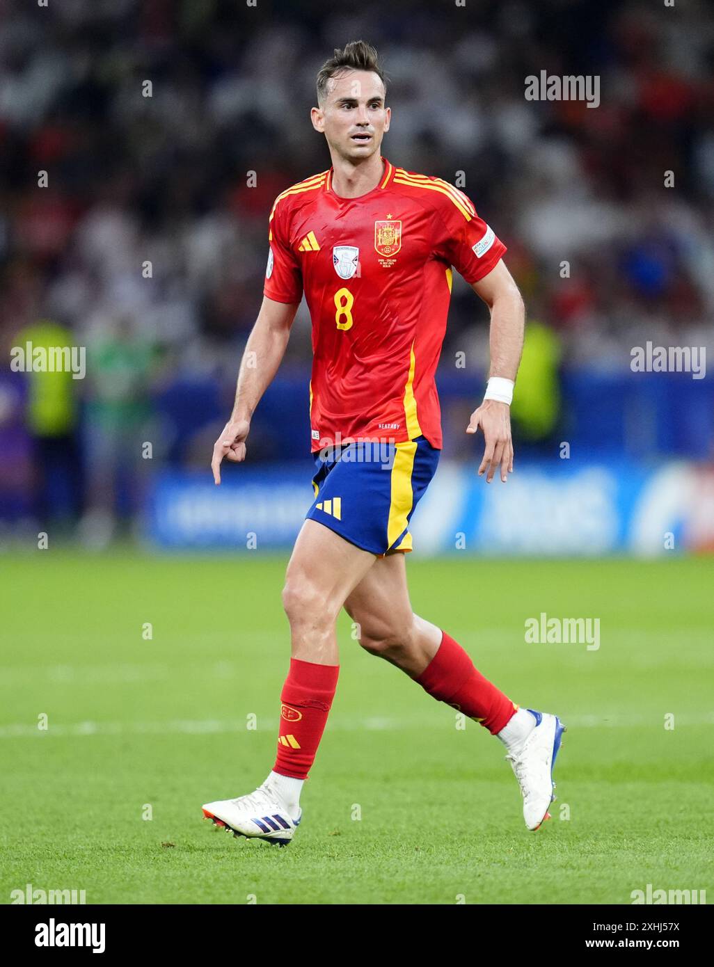 Spain's Fabian Ruiz in action during the UEFA Euro 2024 final match at ...