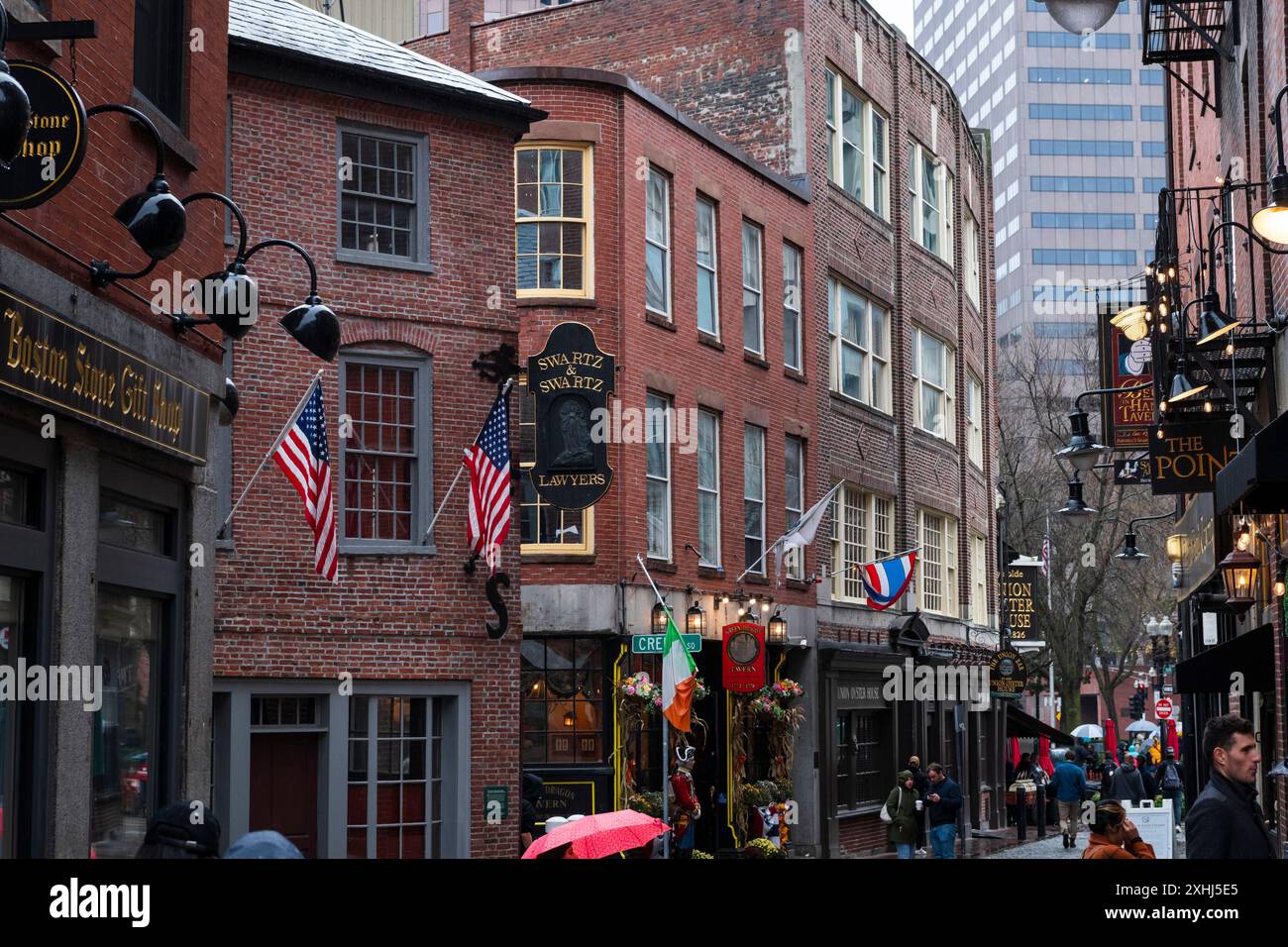 Boston, Massachusetts, USA - October 29, 2023: View of the Marshall ...