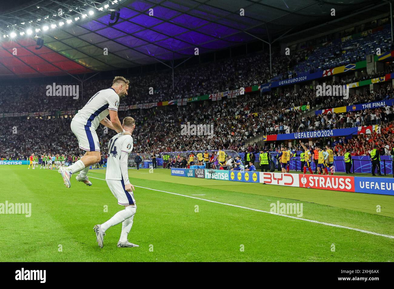 14 July 2024, Berlin: Soccer: European Championship, Spain - England ...