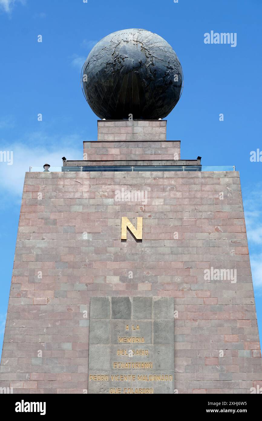 Monument to the Equator, Ciudad Mitad del Mundo, Middle of the World ...