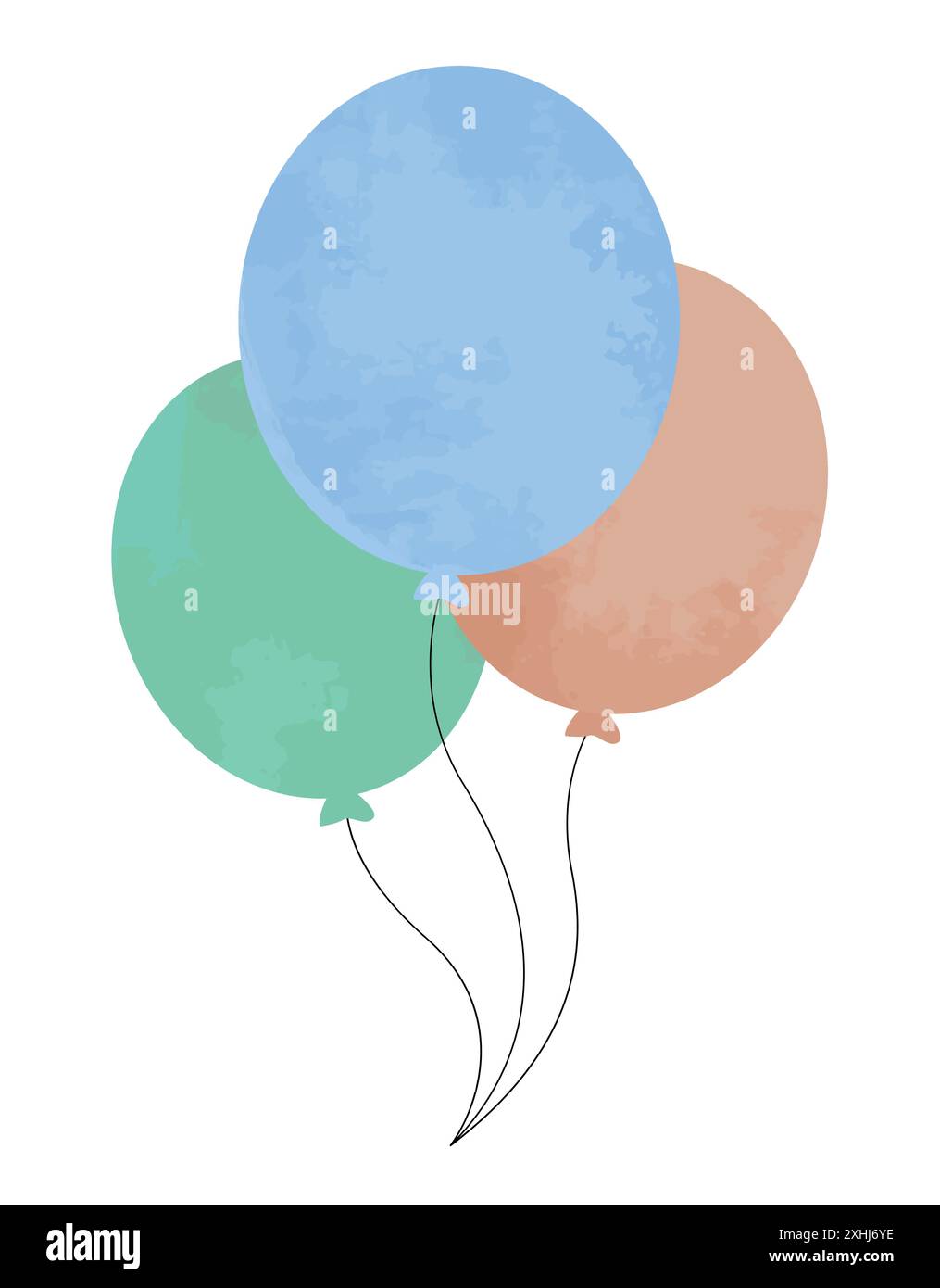 Festive atmosphere balloons Stock Vector Images - Alamy