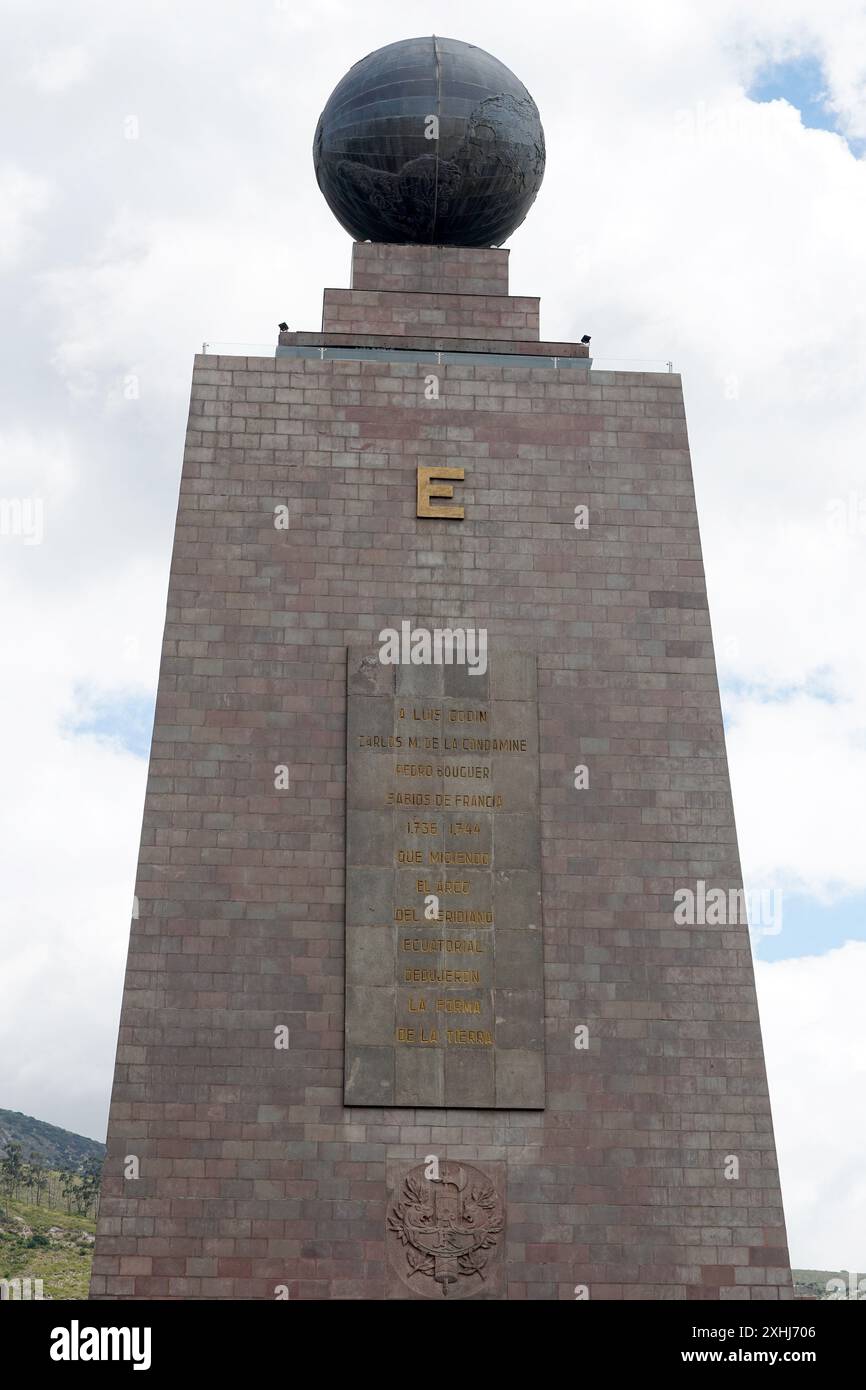 Monument to the Equator, Ciudad Mitad del Mundo, Middle of the World ...