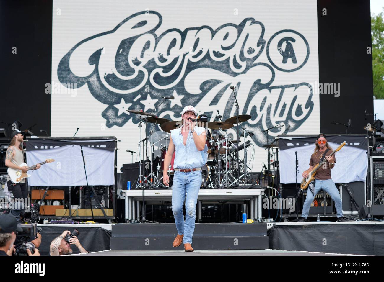 Cooper Alan performs during Windy City Smokeout on Sunday, July 14 ...
