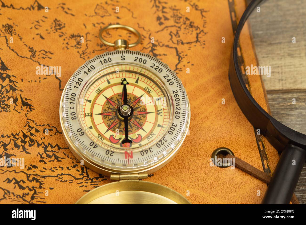 Old compass tool drawing vintage hi-res stock photography and images ...