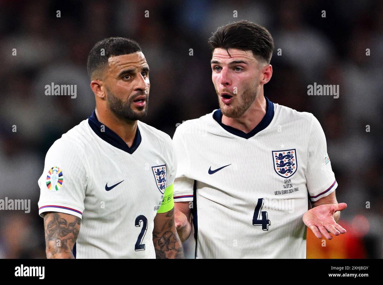 Berlin, Germany. 14th July, 2024. Soccer, UEFA Euro 2024, European ...