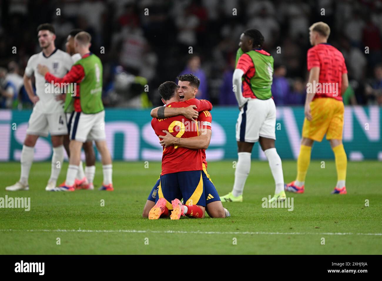 Berlin, Germany. 14th July, 2024. Soccer, UEFA Euro 2024, European ...