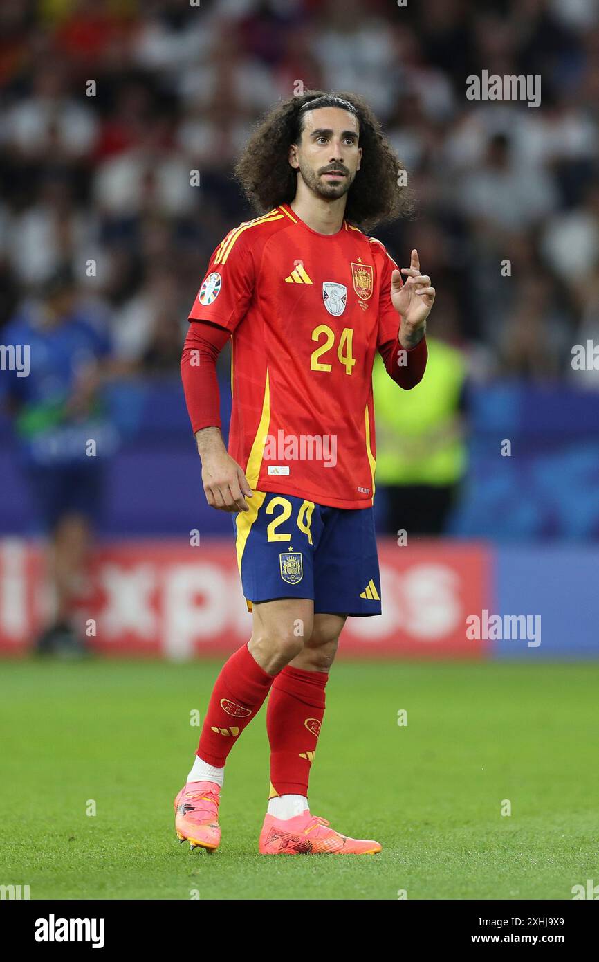 Berlin, Germany. 14th July, 2024. Spain Defender Marc Cucurella Chelsea ...