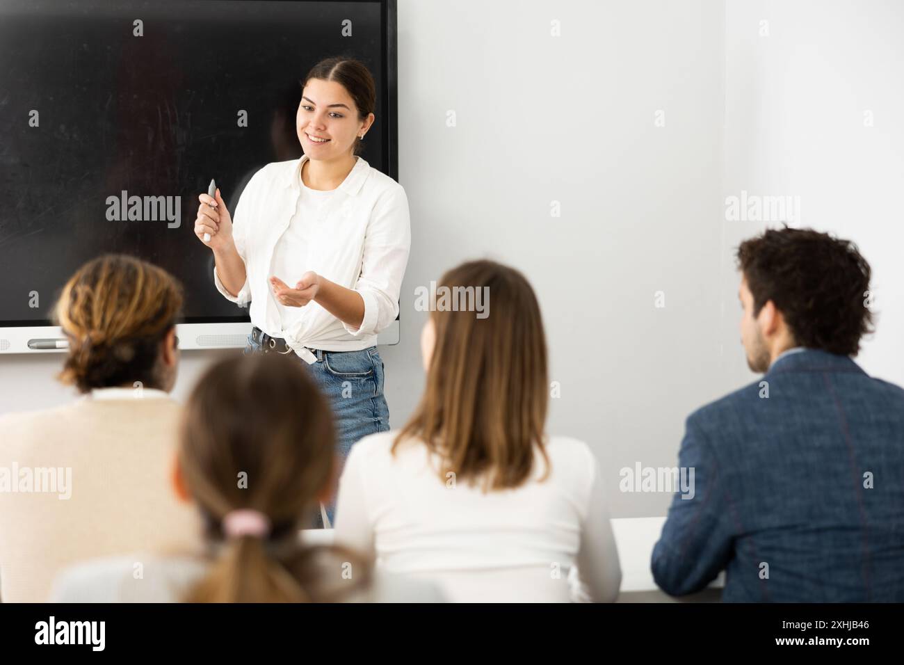 Lecture hall students french hi-res stock photography and images - Alamy