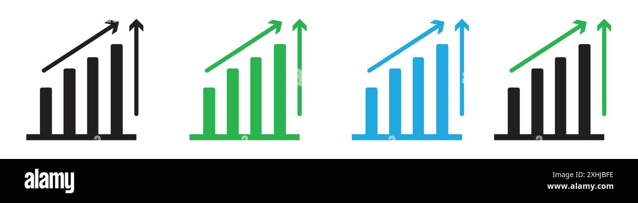 Improvement icon Black line art vector in black and white outline set ...