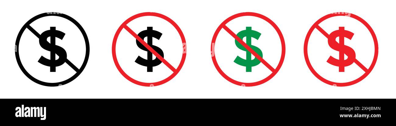 Free of charge icon Black line art vector in black and white outline ...