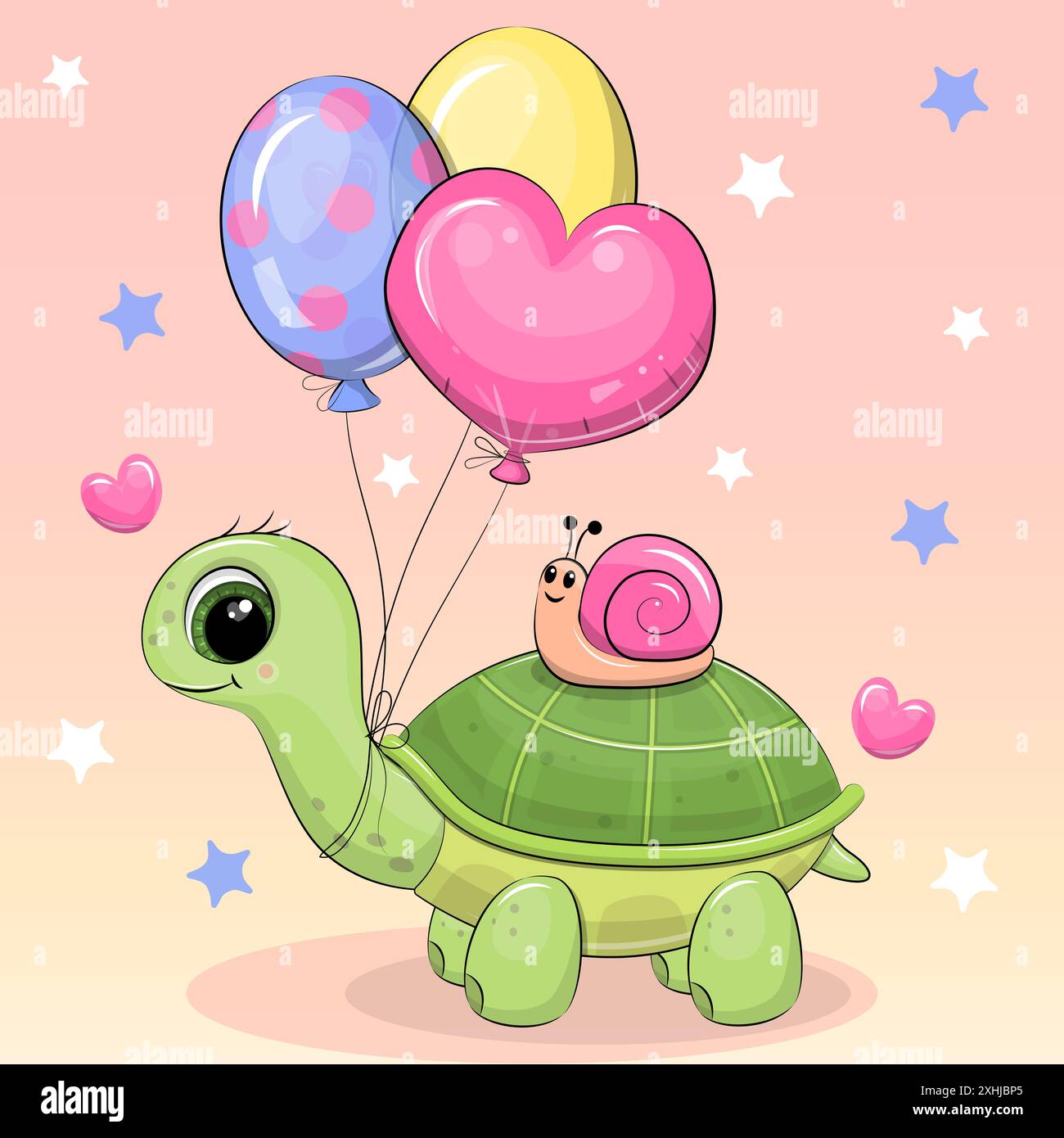 Cartoon tortoise hi-res stock photography and images - Alamy