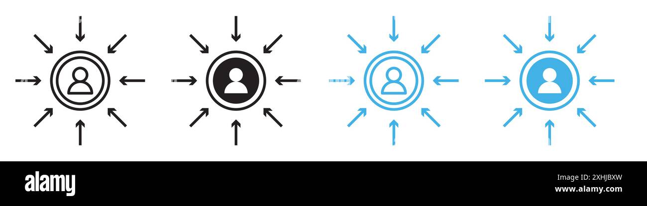 Comprehensible icon Black line art vector in black and white outline ...