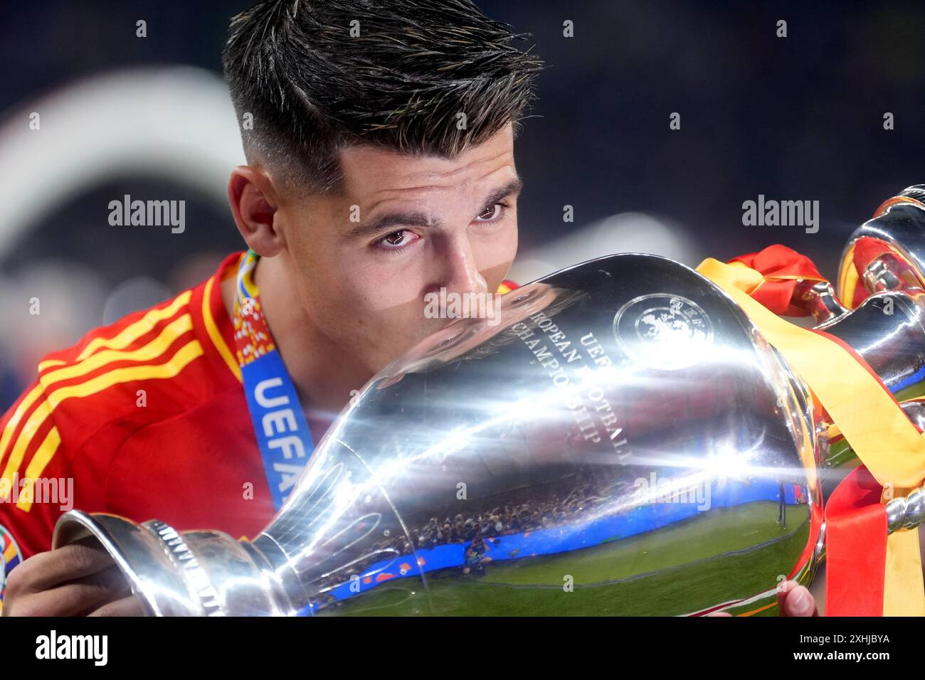 during the UEFA Euro 2024 final match at the Olympiastadion, Berlin ...
