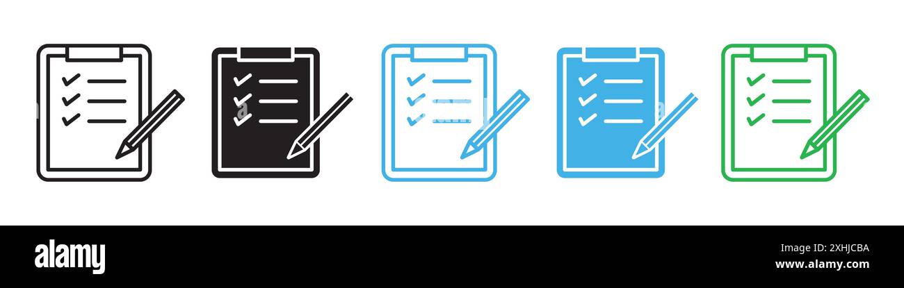 Order icon Black line art vector in black and white outline set ...