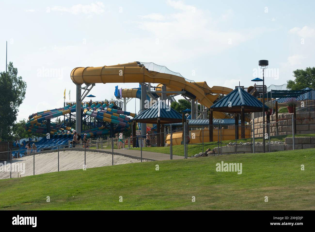 FEDERAL HEIGHTS, COLORADO, USA - July 13, 2024: Water World is a water ...