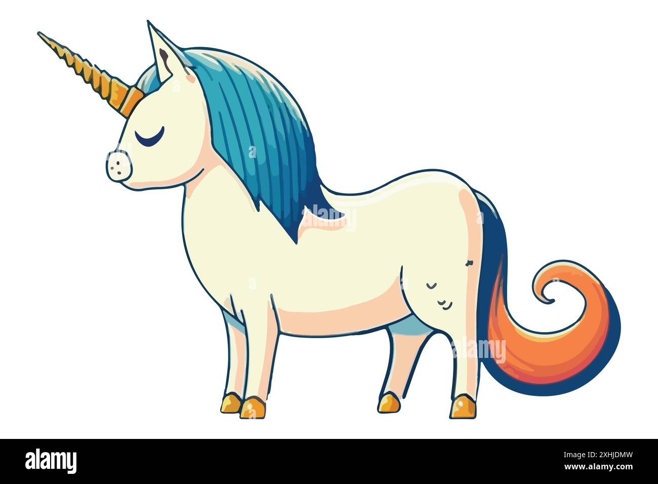 Caticorn vector illustration Stock Vector Image & Art - Alamy