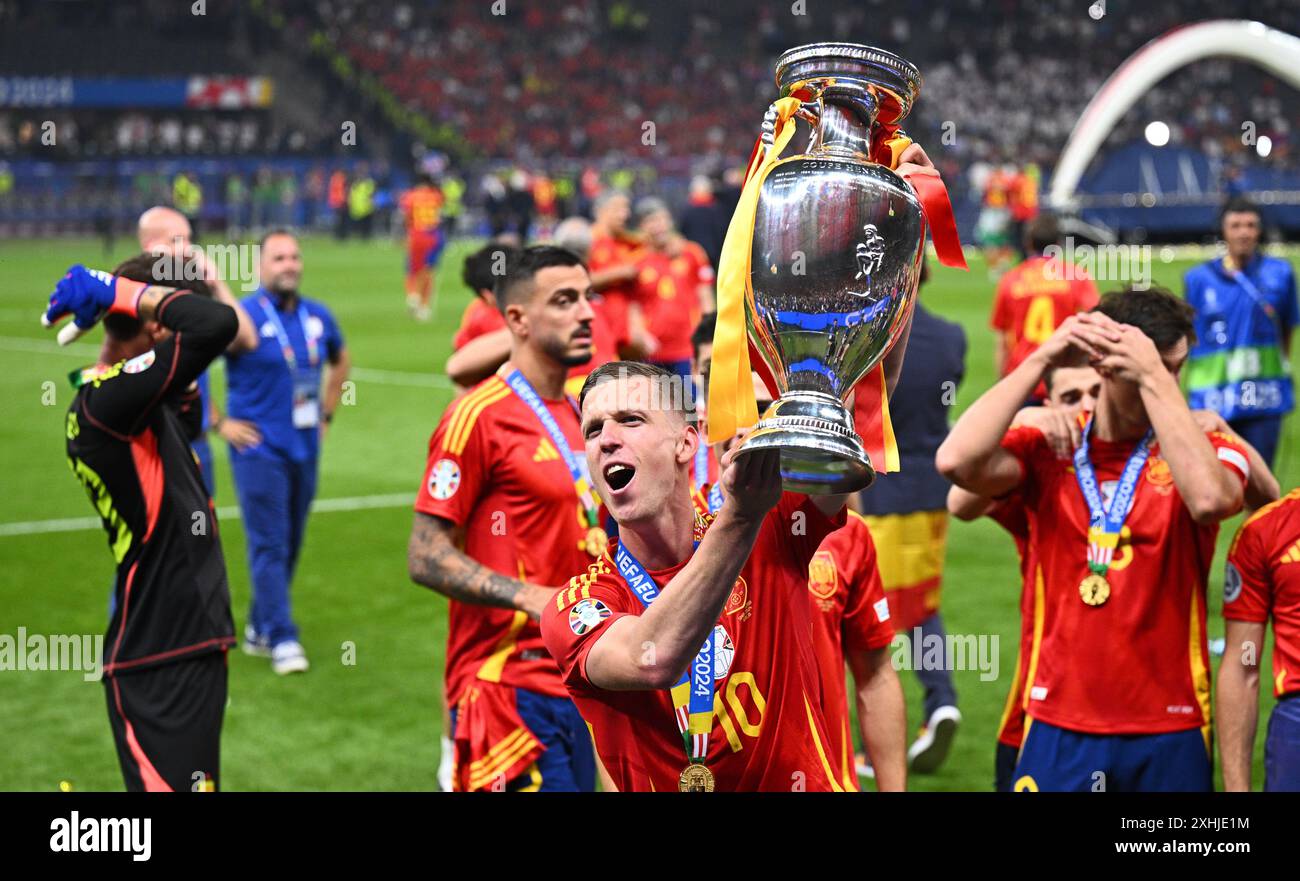 Berlin, Germany. 14th July, 2024. Soccer, UEFA Euro 2024, European ...