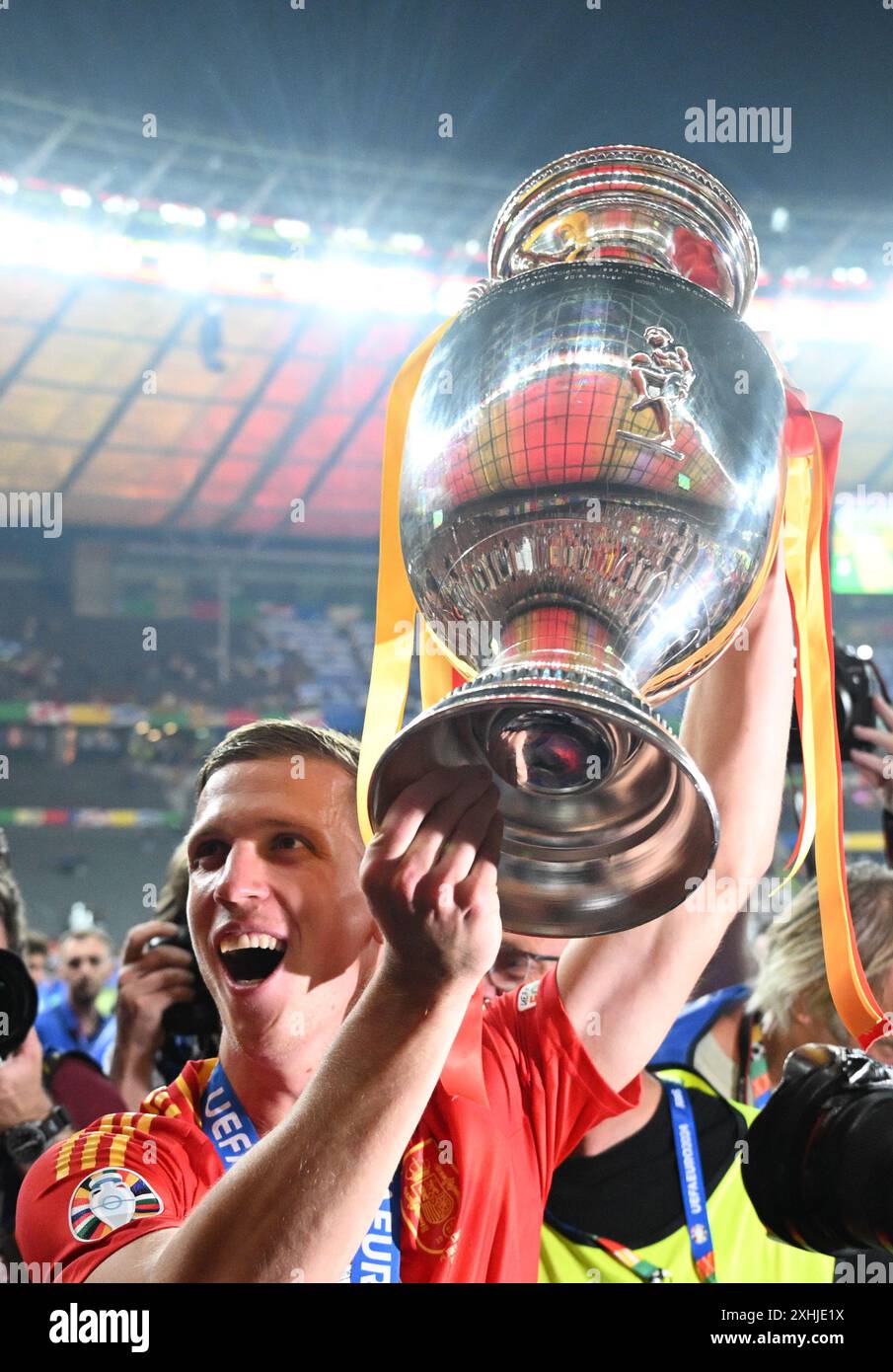 Berlin, Germany. 14th July, 2024. Soccer, UEFA Euro 2024, European ...