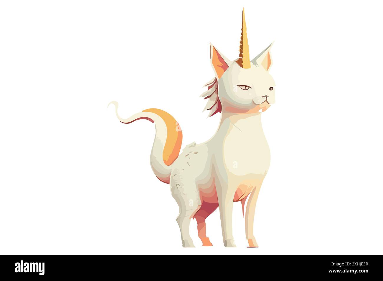 Caticorn vector illustration Stock Vector Image & Art - Alamy